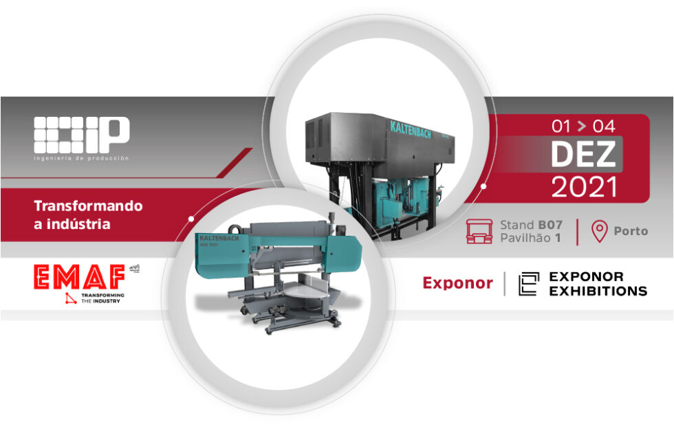 A IP Grupo convida-os a visitarem a EMAF 2021 - IP GRUPO